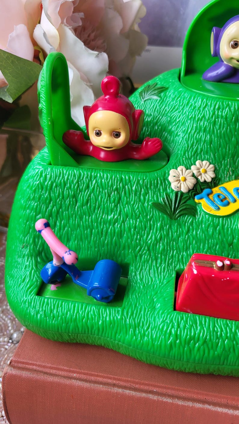 VTG 1999 Teletubbies 'surprise Hill Magic Pop Up' Toy by Ragdoll Hasbro ...
