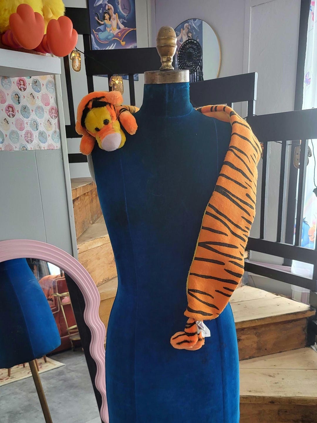 Vintage Winnie the Pooh Scarf. Tigger Plush Scarf. - Etsy