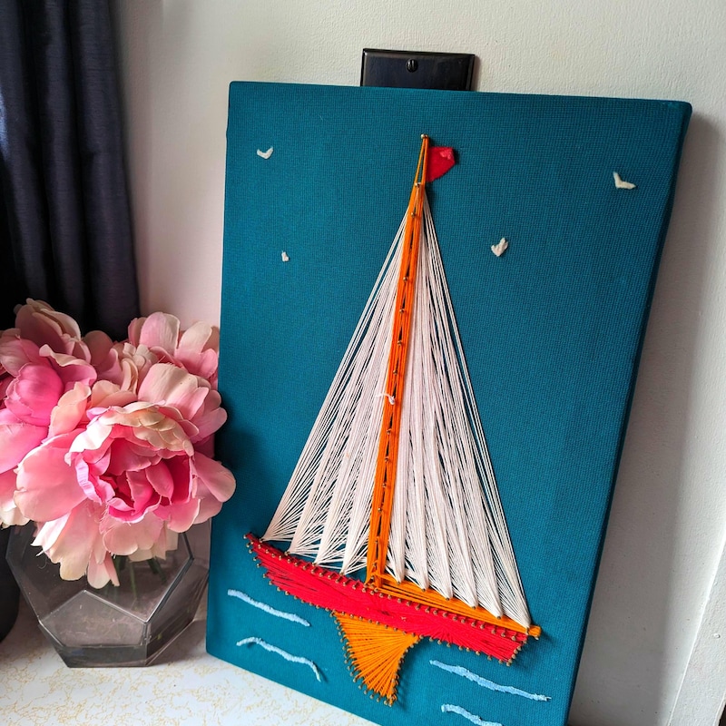 Vintage String Art - Etsy