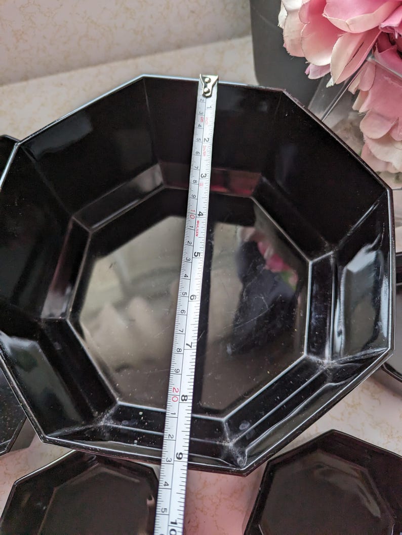 Luminarc Arcopal French Vintage Set of 6 Salad Bowls & Large Serving ...