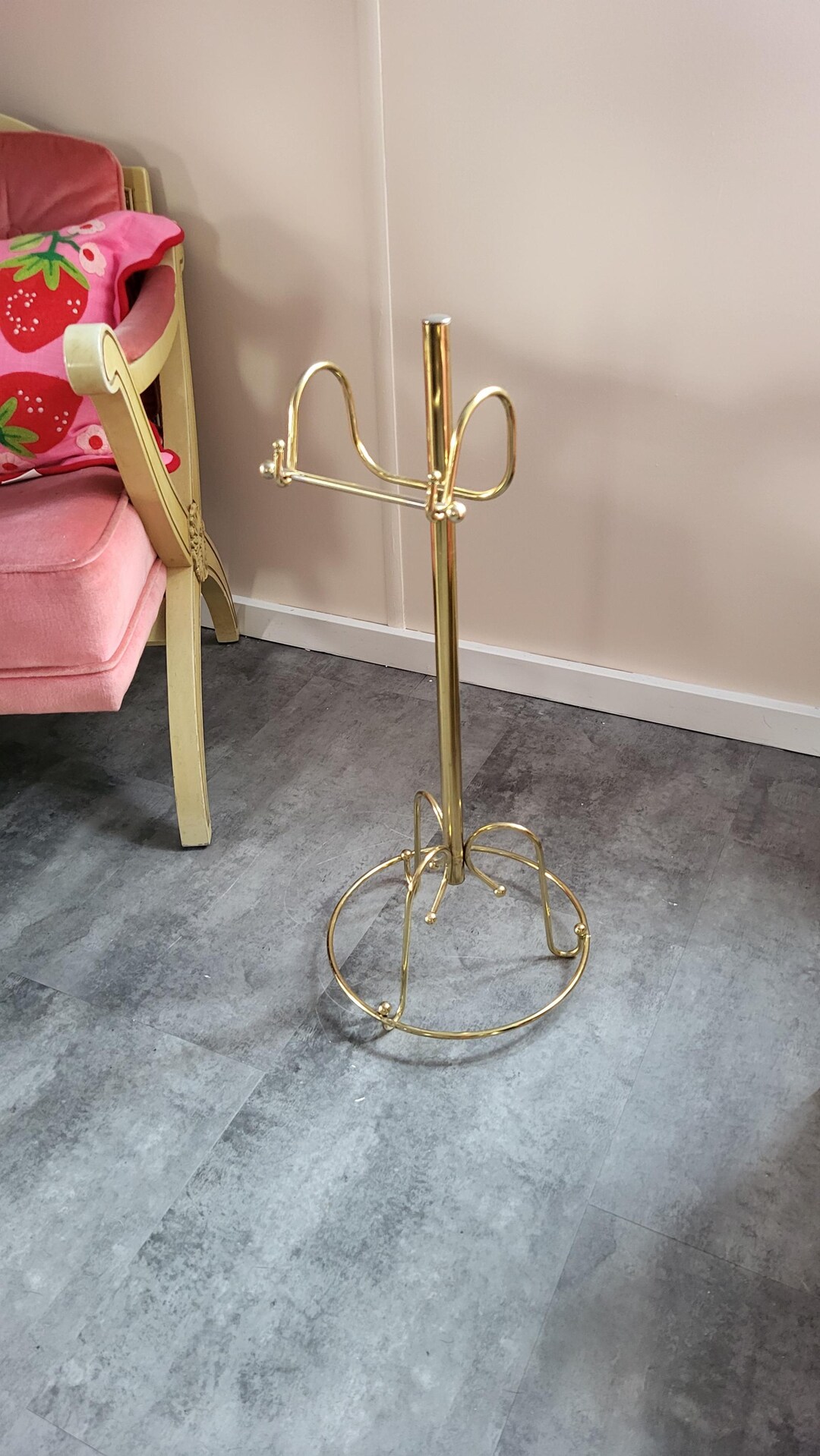 Vintage Rack Toilet Paper Valet Stand Made in Italy 80s - Etsy
