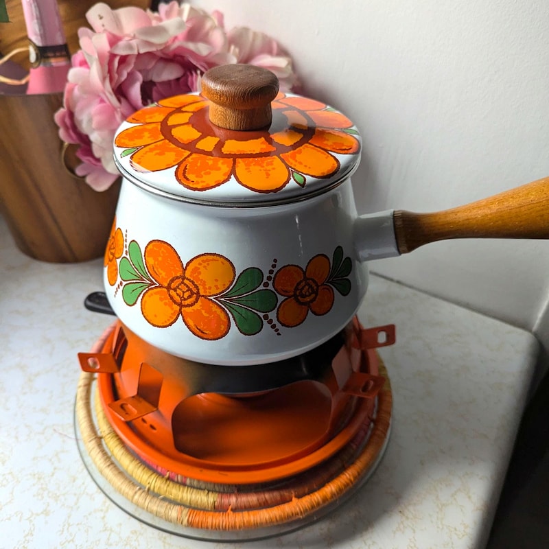 Vintage Fondue Set - Etsy UK