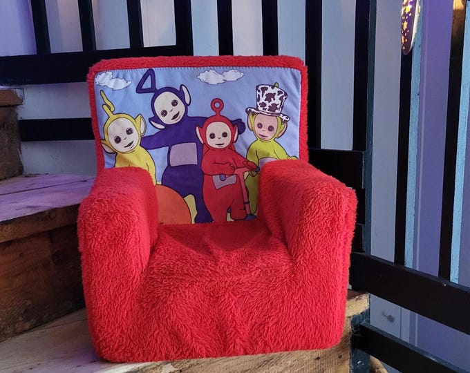 Vintage 90s Teletubbies Toddler Chair - Teletubbies Doll Ragdoll Toy - Etsy