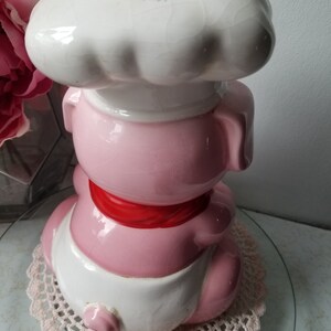 Vintage Adorable Pig Cook Chef With Clock Piggy Kitchen Decoration - Etsy