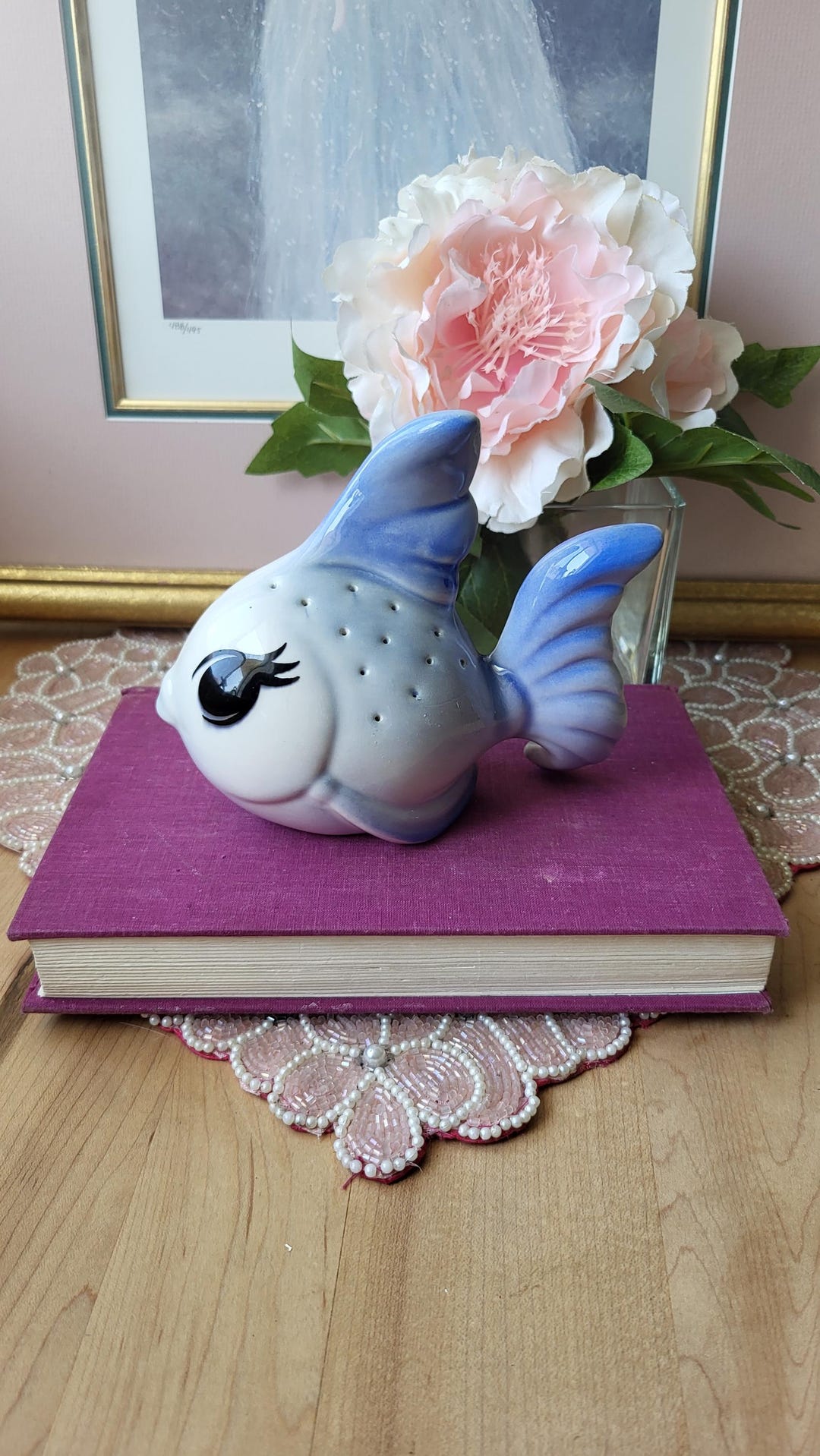 1950s Kitch Starnes Fish Appetizer Pick Holder Toothpick Foodie Vintage ...
