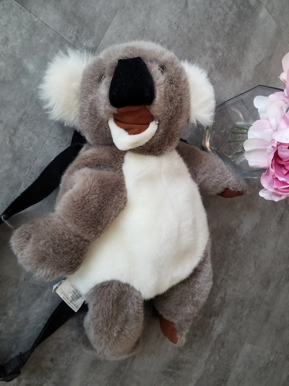 Vintage 1995 Jay-Gur Stuffed Koala Backpack 90's - Gem