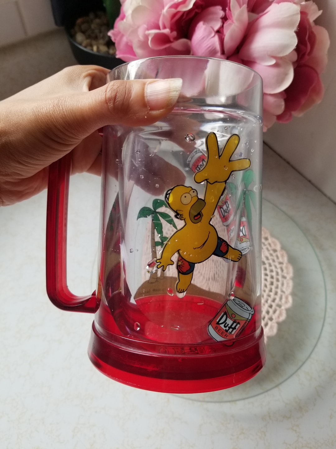 Frosty Chilled Simpsons Homer Mug Cup Stein Beer Large - Etsy