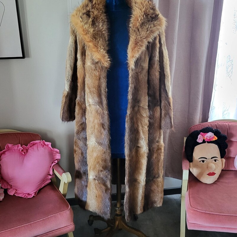 Red Fox Fur Coat - Etsy