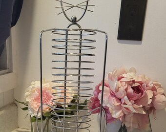 Vintage Storage Holder Case Tower 20 Disc CD Holder Tower Rack CD ...