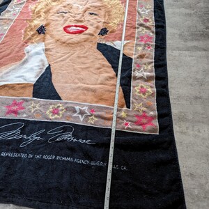 Vintage RARE 1988 Marilyn Monroe by Roger Richman Beach Large Towel - Etsy