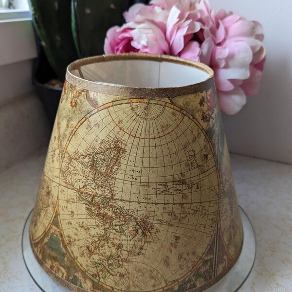 Map Lamp - Etsy