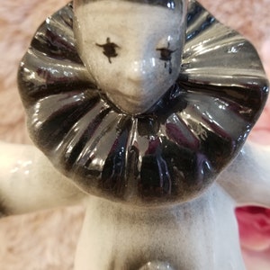 Vintage Pierrot Mime White Black and Grey 10 Retro - Etsy