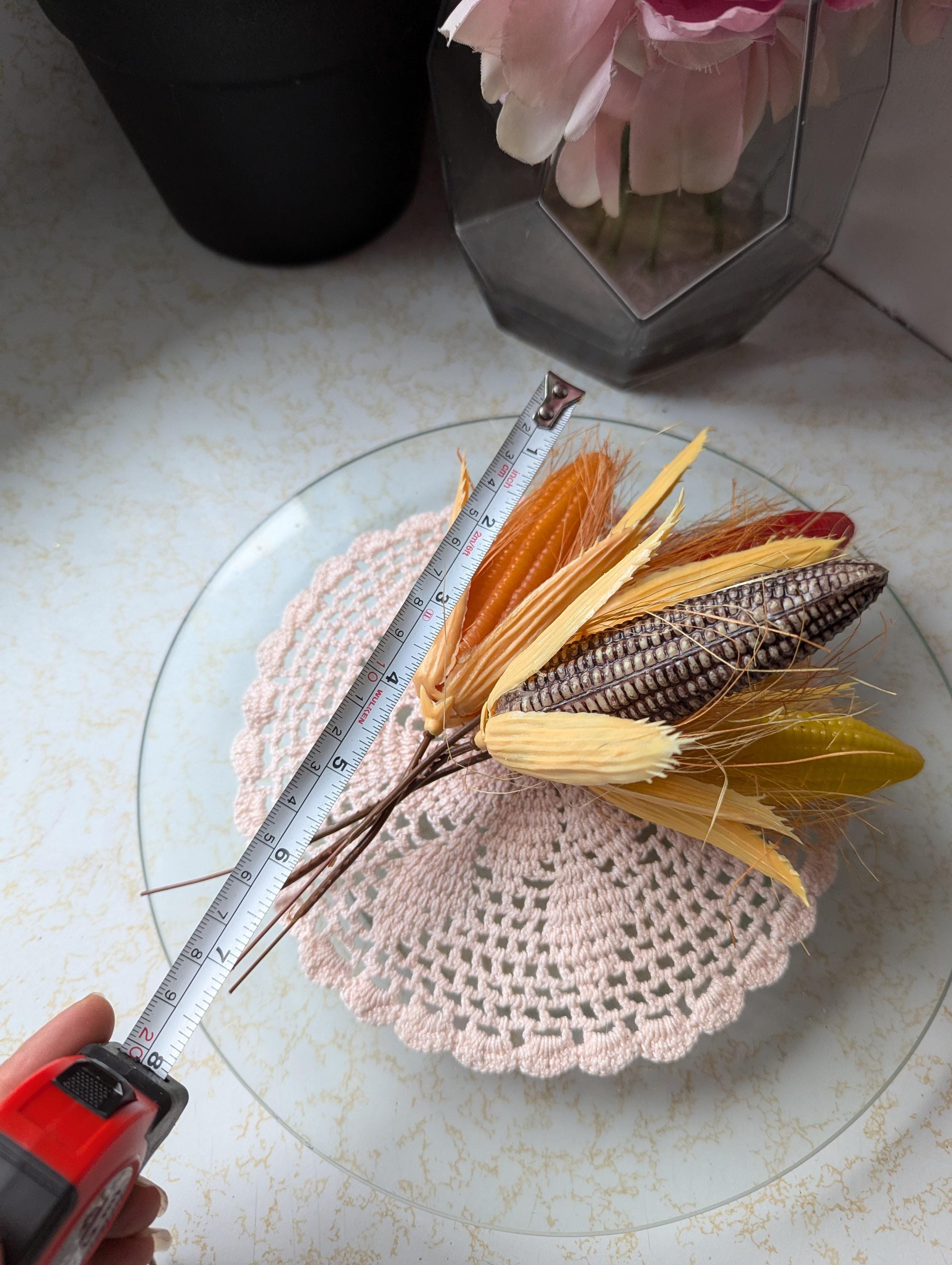 Vintage 70's Plastic Indian CORN Ears Fall Floral Thanksgiving ...