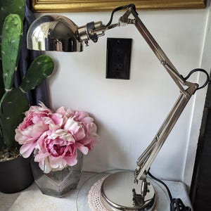 Ikea Chrome Forsa Desk Table Work Lamp Adjustable - Etsy