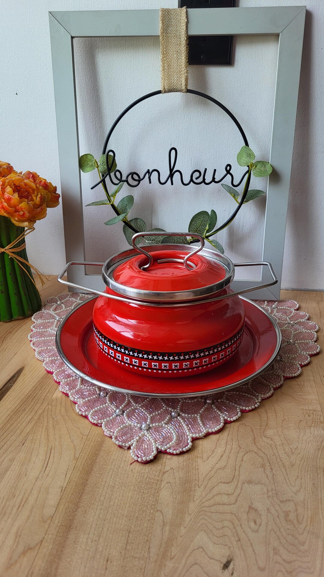 Depositata Siltal Italy Cooking Pot & Serving Plate Designer Carla ...