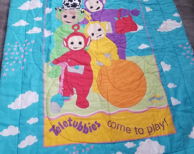 Millésime 1998 Teletubbies Suitcase Rolls Tinky Winky, Dipsy, Lala, Po ...