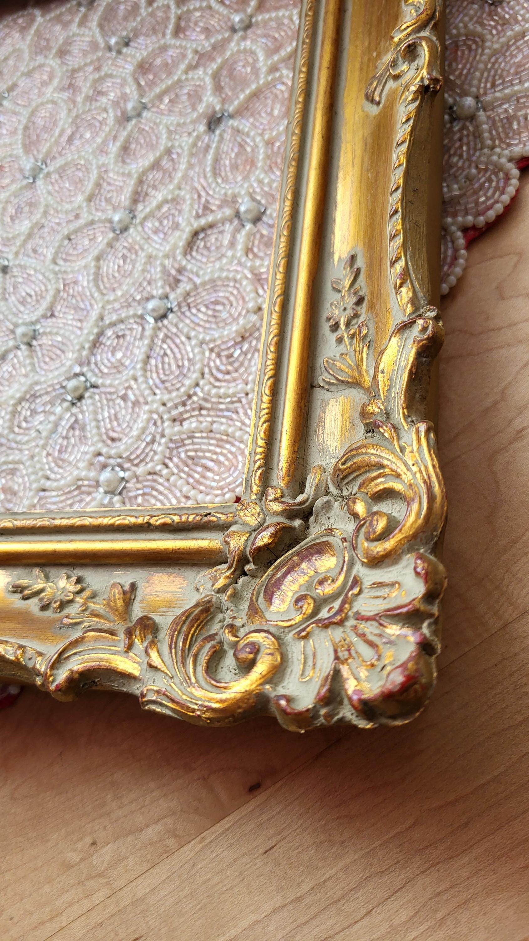 Museum Style Frame | Large Ornate Gold Frame | 19th Century Victorian ...