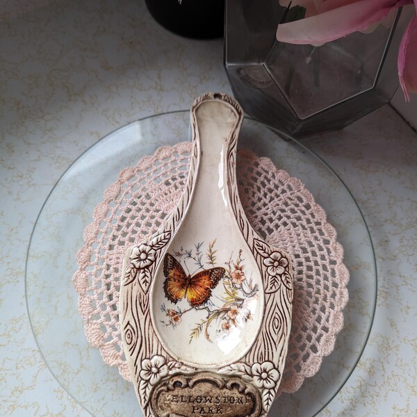 Vintage Spoon Rest - Etsy