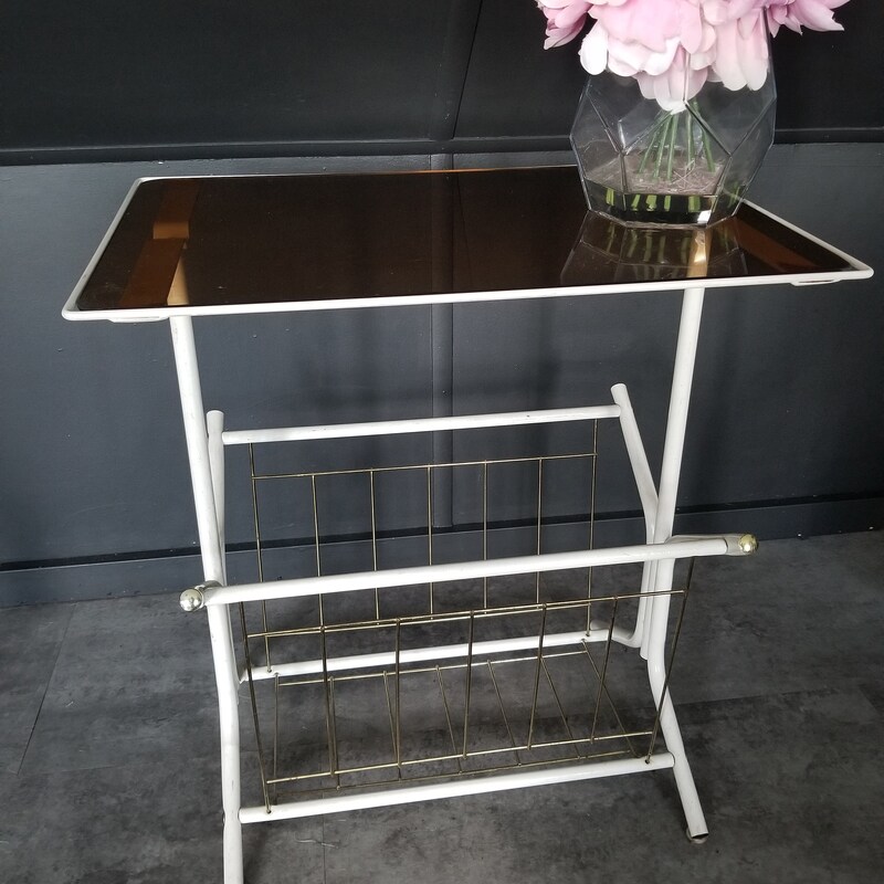 Magazine Rack Table - Etsy