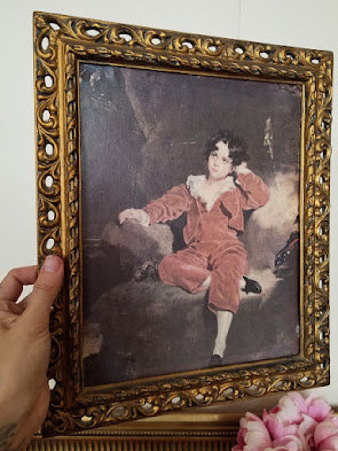 Vintage the Red Boy Framed Print, Master Lambton by Thomas Lawrence ...