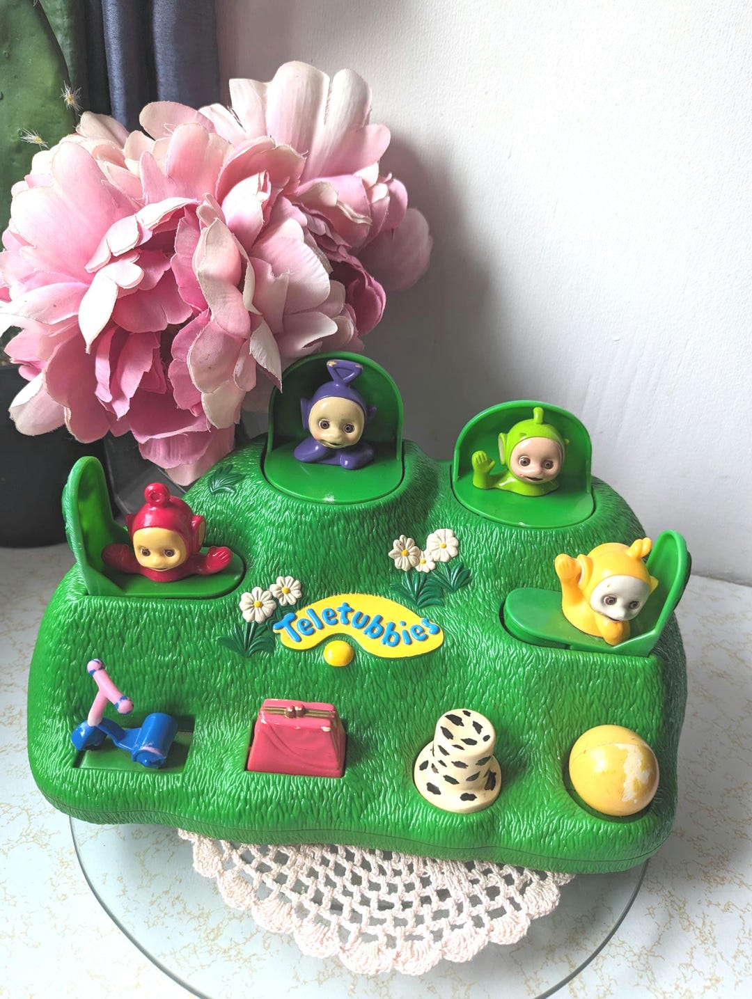 VTG 1999 Teletubbies 'surprise Hill Magic Pop Up' Toy by Ragdoll Hasbro ...