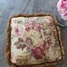 Cabbage Rose & Lily Floral Square Accent Decorative Bed Couch Pillow 15 ...