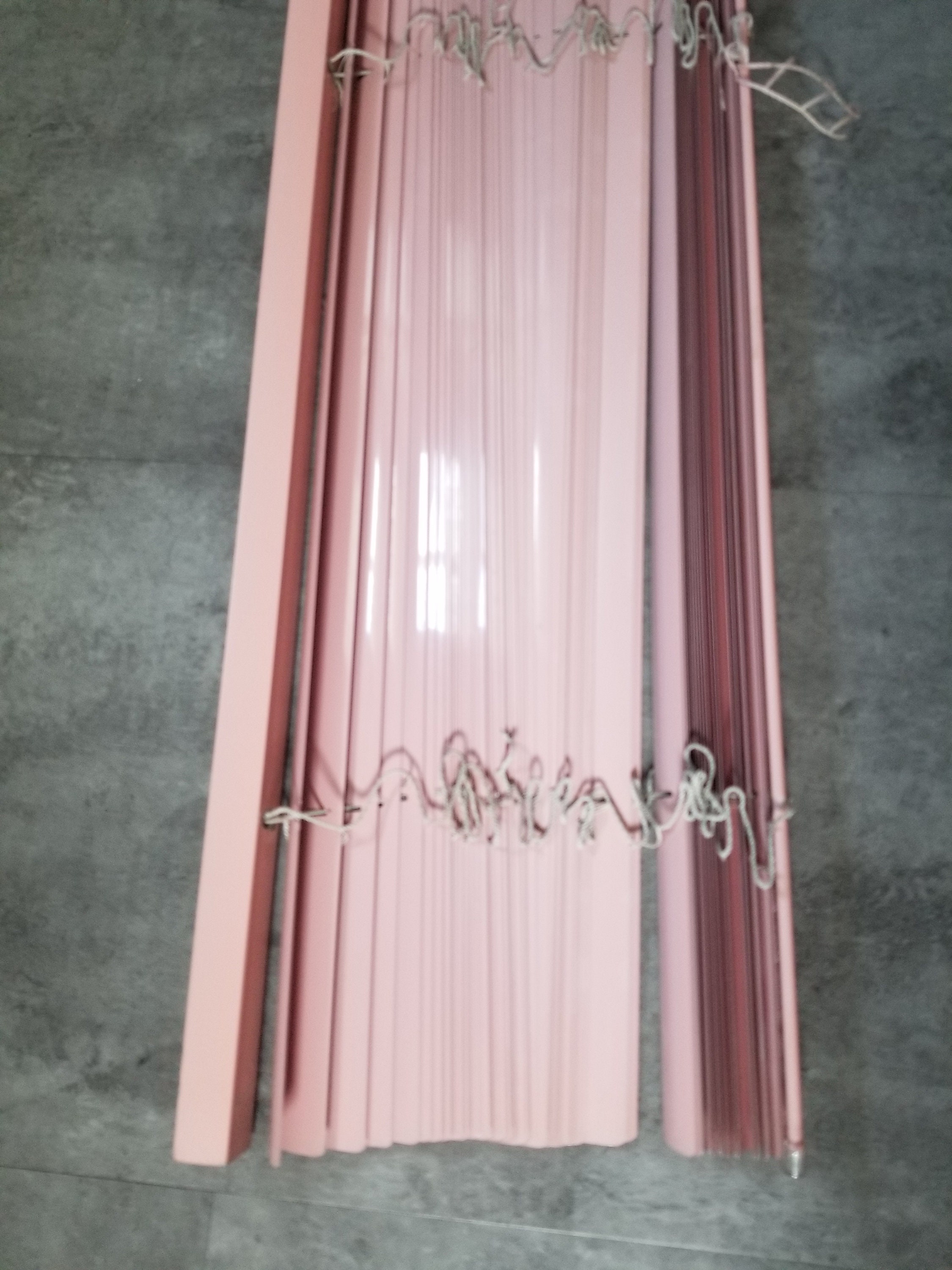 Vintage 80's Old Glossy Pink Blind Venitian Blind - Etsy