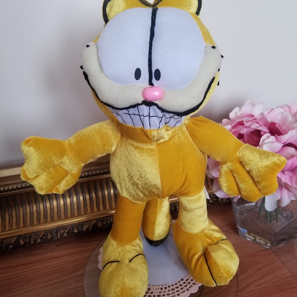 Garfield Plush - Etsy