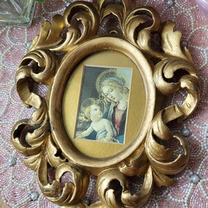 Vintage Wooden Ornamental Frame, Wooden Frame, Religious Image or Paint ...