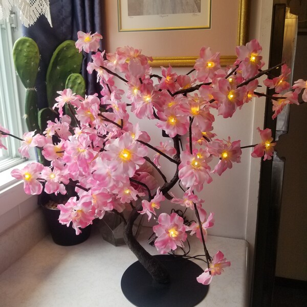 Cherry Blossom Lamp - Etsy