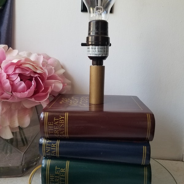 Book Lamp - Etsy