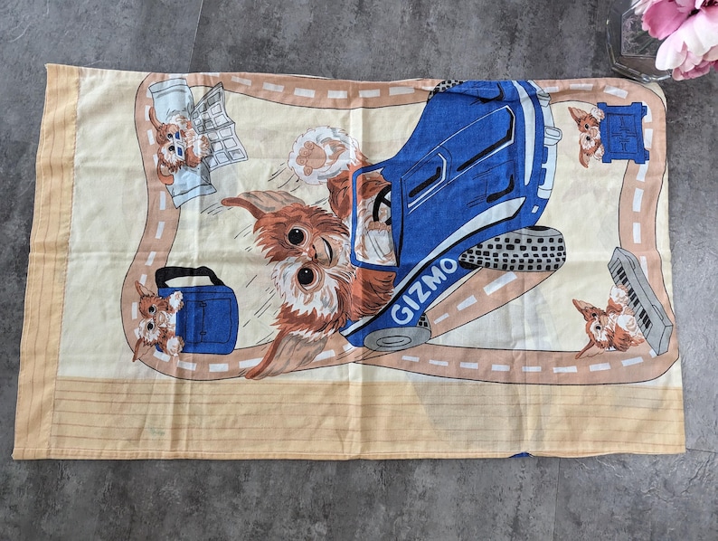 Vintage Gremlins Gizmo Rare Vintage Fabric Pillow Case - Etsy