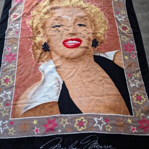 Vintage RARE 1988 Marilyn Monroe by Roger Richman Beach Large Towel - Etsy