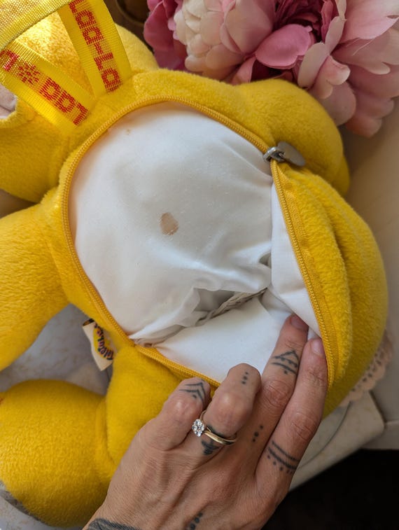 Vintage Official Teletubbies Laa-Laa Plush Backpack, … - Gem