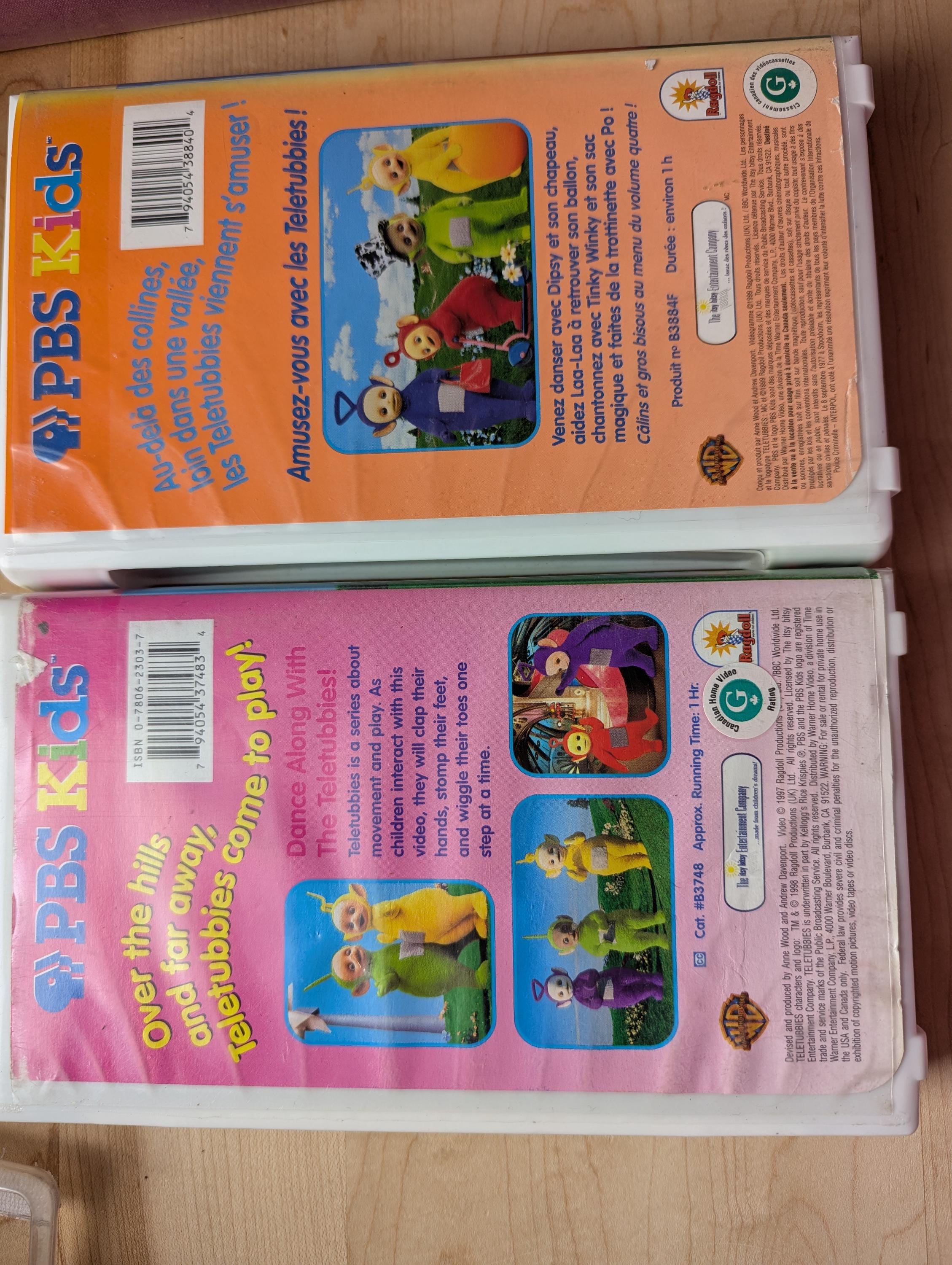Grande Abraco Teletubbies Vhs Voici Les Teletubbies (VHS)(French)