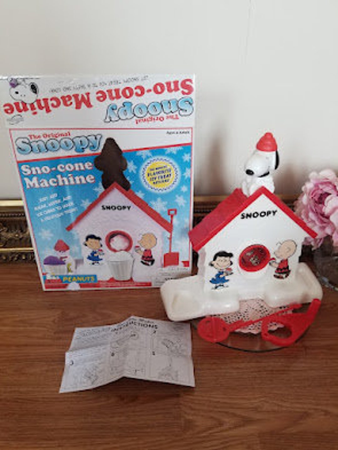 Vintage Snoopy Sno-cone Machine - Etsy