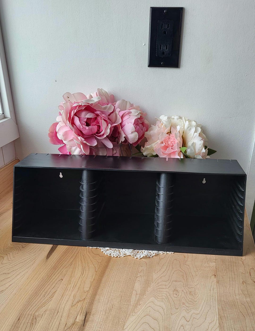 90s Vintage Laserline Tabletop or Wall-mount CD Storage Box Hold 27 Cds ...