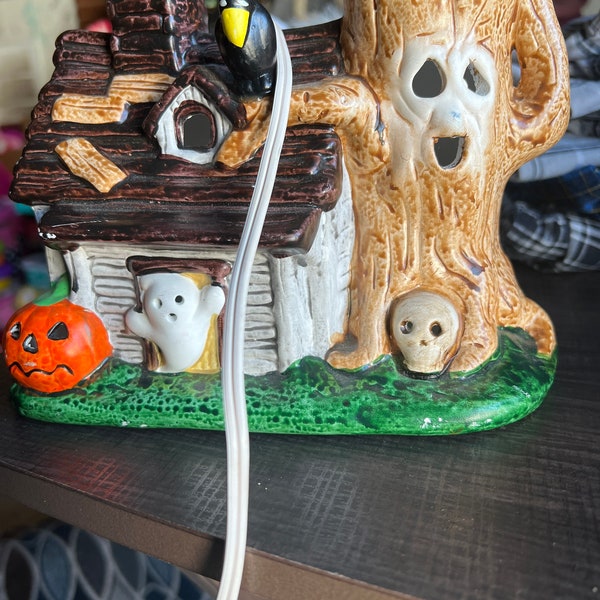 Halloween Ceramic Tree - Etsy