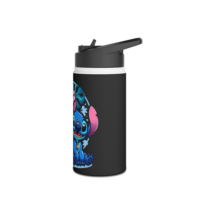 Disney-inspired Stainless Steel Water Bottle, Lilo and Stitch Design ...