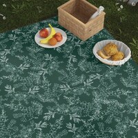 Picnic Blanket in Pink and White With Cherry Blossom Flower Floral ...