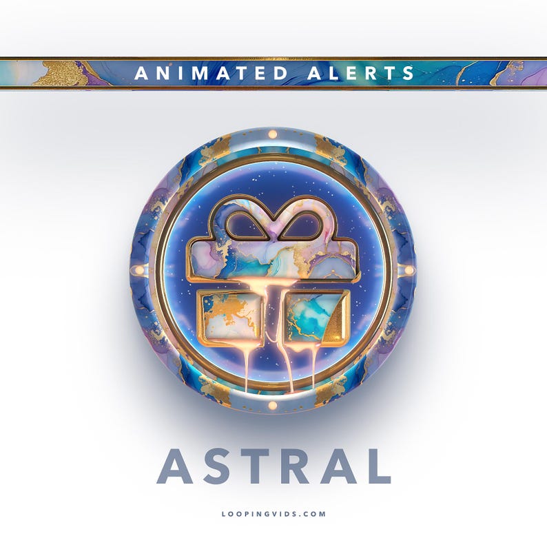 Astral Animated Twitch Alerts: Stream Overlay (digital Download) - Etsy