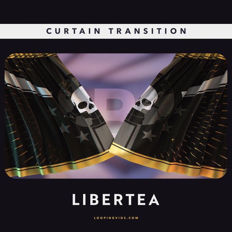 Helldivers 2 Curtain Stinger Transition: Sci-fi Stream Overlay (digital ...