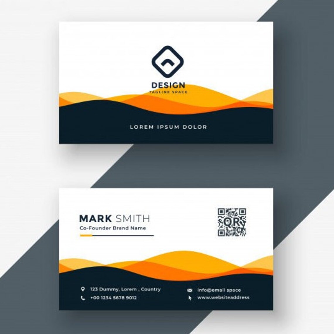 Raised Gloss Business Card - Custom Business Card - Custom Design ...