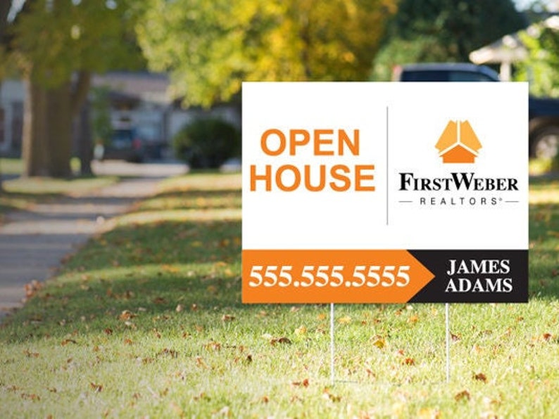 Custom YARD SIGNS and H-stake_ Deluxe Signicade A-frame_a-frame Signs ...