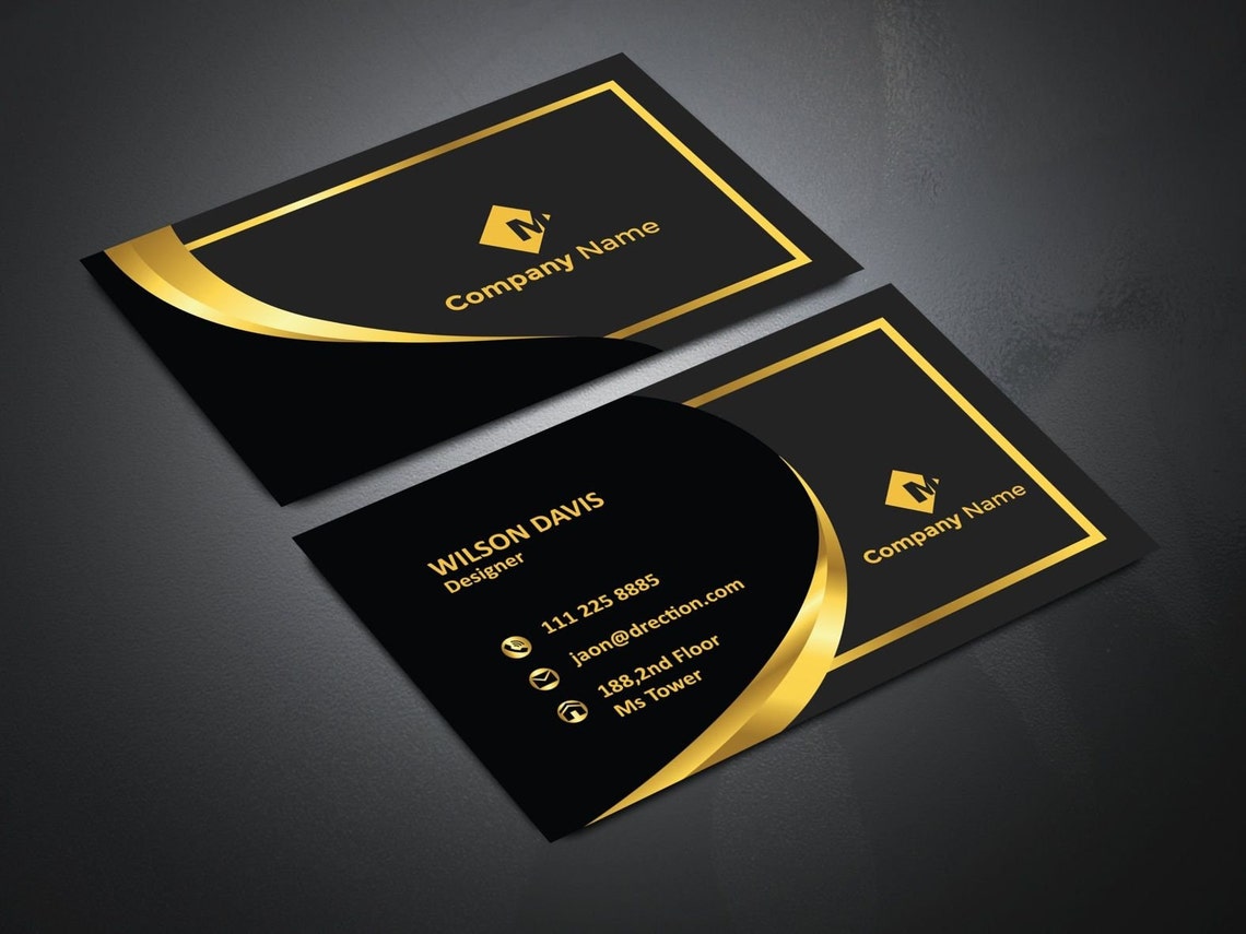 Raised Gloss Business Card Custom Business Card Custom Design Free ...