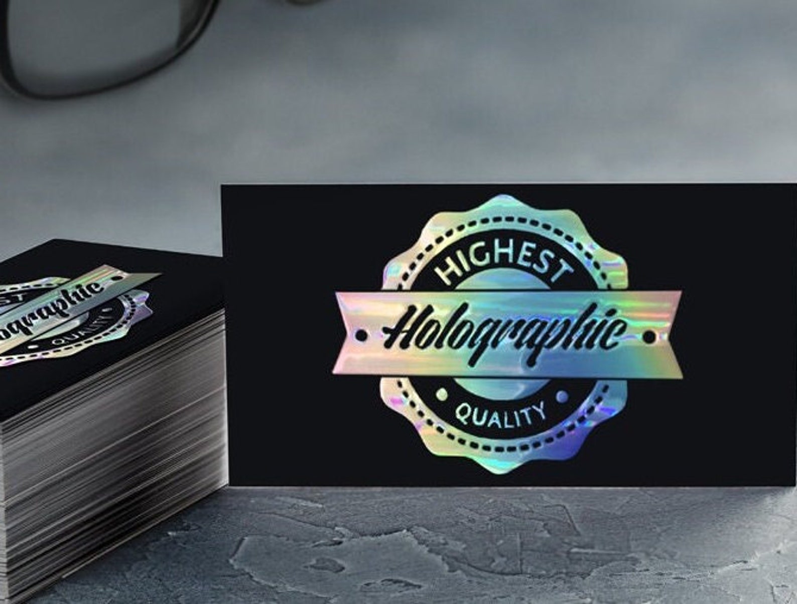 Raised Gloss Business Card - Custom Business Card - Custom Design ...