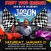 Race Car Birthday Flyer Invitation Editable Template - Etsy