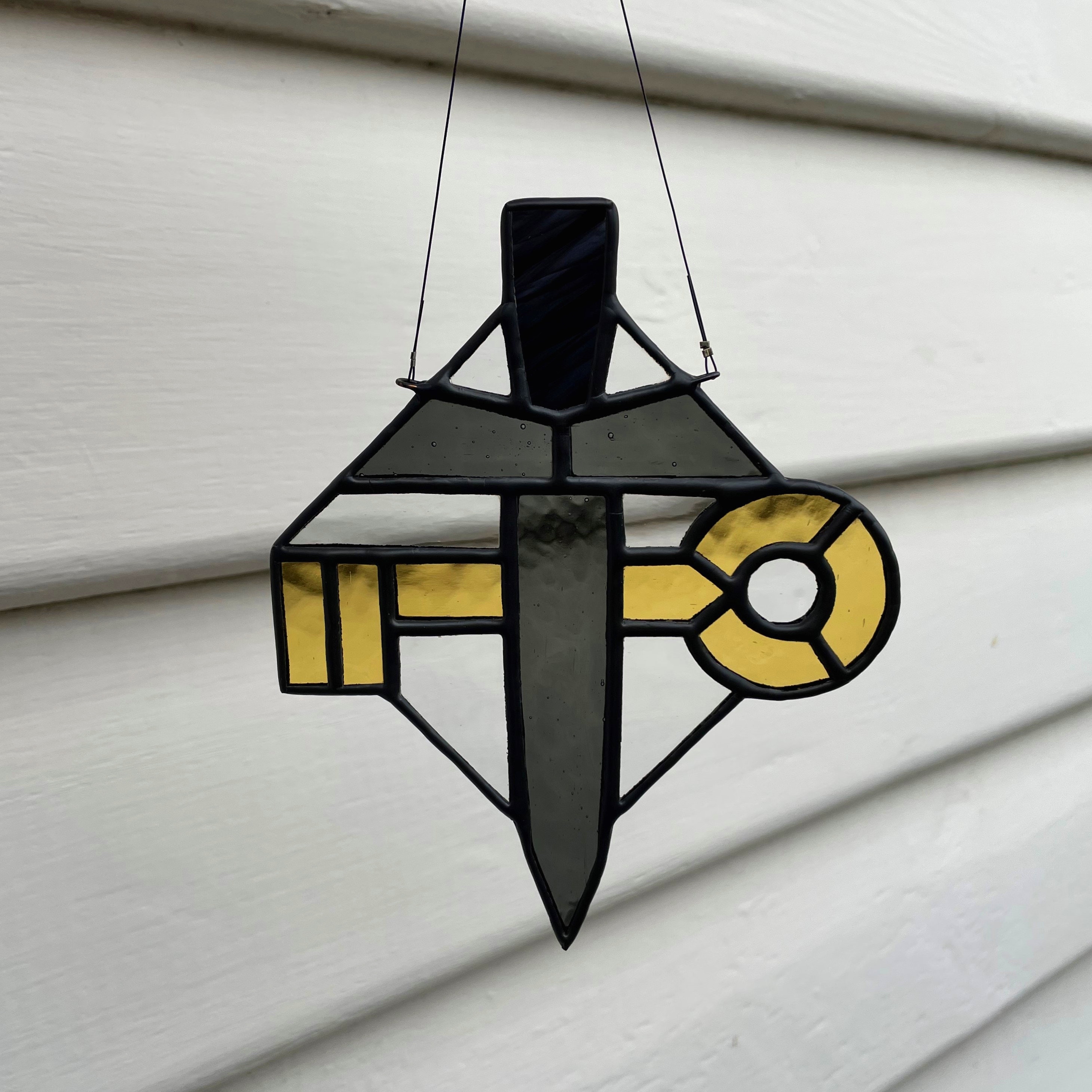 Rogue - D&D Class Symbol - Stained Glass Suncatcher - Etsy