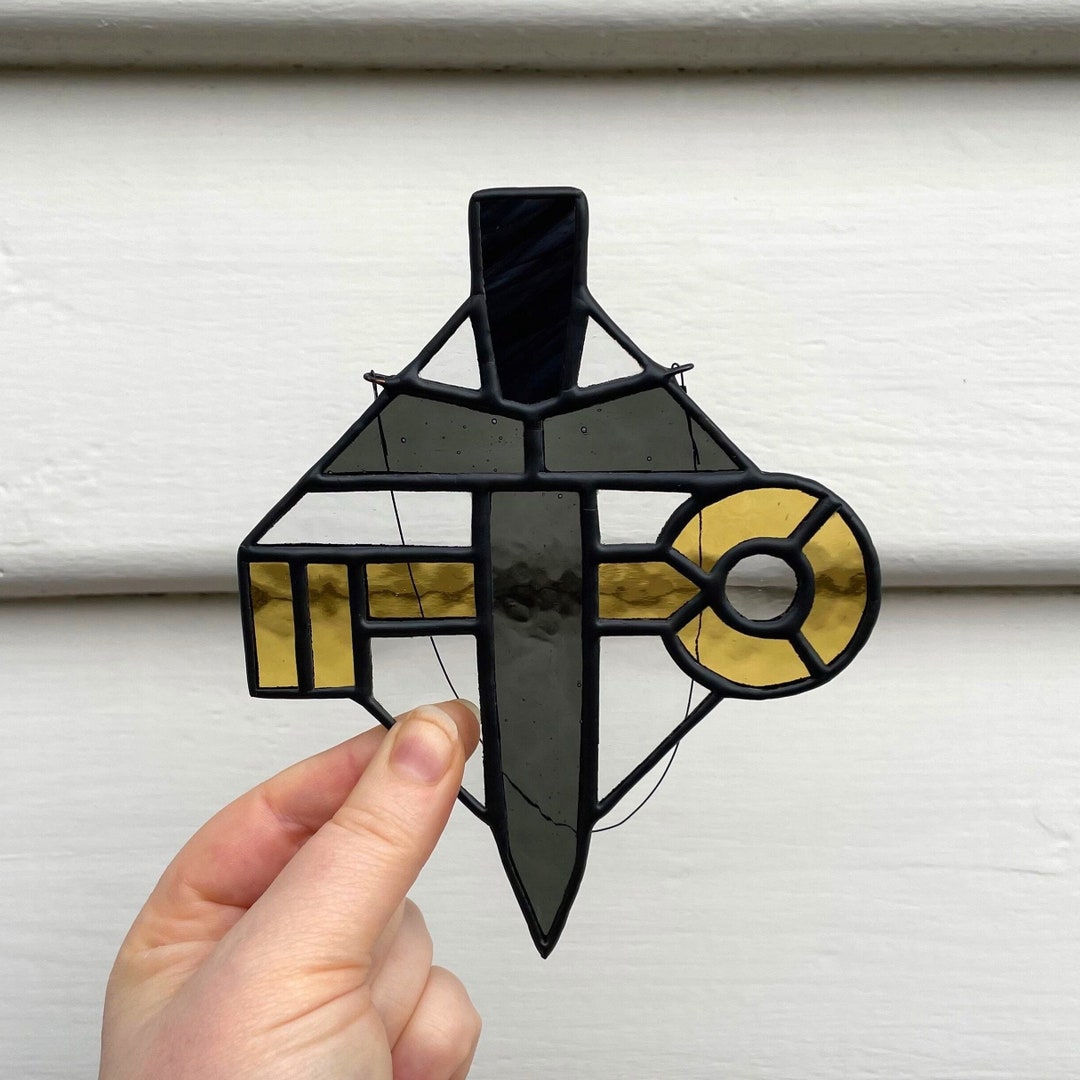 Rogue D&D Class Symbol Stained Glass Suncatcher - Etsy