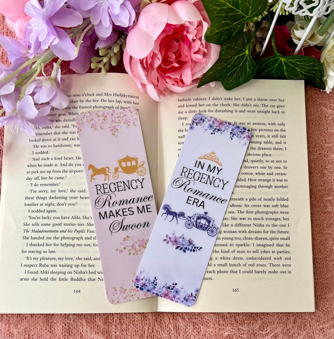 Regency Romance Bookmark Set or Individual / in My Regency Era ...